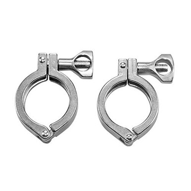 AKIHISA 2 Pack 3 Inch Tri Clamps,Tri-Clover Clamp 304 Stainless Steel ...