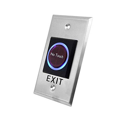 IR No Touch Door Release Exit Button NO/NC/COM Sensor Switch with LED ...