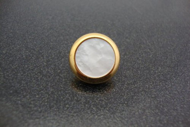 Jupiter XO Series Trumpet Finger Button with Pearl in Gold ...