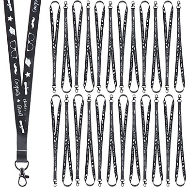 25 Pieces Class of 2021 Lanyards 2021Graduation Lanyard Senior ...