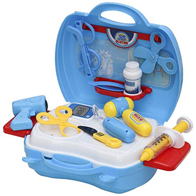 AZToys Doctor Medical Kit for Kids - 18pcs Pretend Play Medical Playset ...