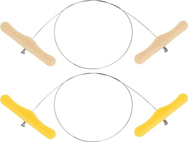 Hard Cheese Wire Slicer with Handles - Pack of 2 - String Block Slicer ...