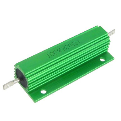 IIVVERR Green Aluminum Case Wire Wound 100W 5 percent 220 Ohm Resistors ...