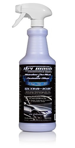 32oz Dri Wash 'n Guard Ultra-Ion Waterless Car Wash (w/Trigger Sprayer ...