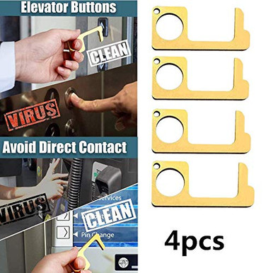 No-Touch Door Opener, 4 Pcs, Opener-Tool Door-Handle Contactless-Door ...