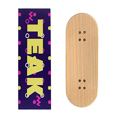 Teak Tuning Teak Swap Fingerboard Deck and Graphic Wrap - Confetti Teak ...