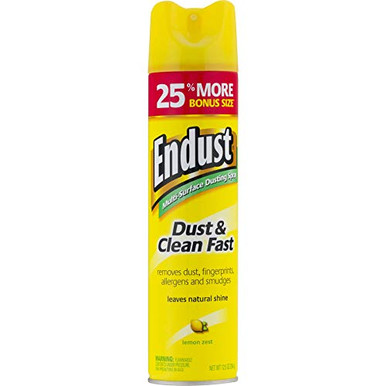 Endust Furniture Spray Lemon Scent 12.5 Oz - 1 Can - Warehousesoverstock