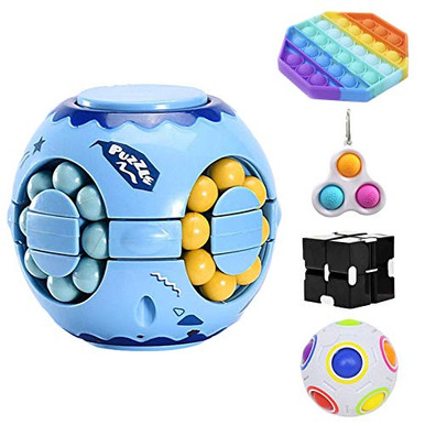 5 Pcs Fidget Toy Set, Cheap Sensory Fidget Toys Pack Fidget Box with ...