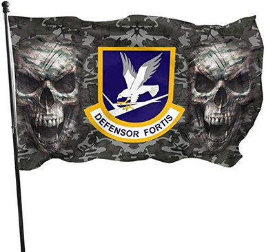 WANGQIN Defensor Fortis Air Force Security Force Flag American Flag ...