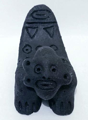 Caribbean Taino Duho Ritual Seat Collectible Ceramic Fire Figure ...
