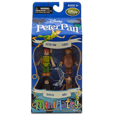 Disney Peter Pan Minimates Exclusive Mini Figure 4-Pack Peter Pan ...