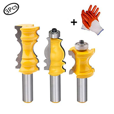 1/2 Inch Shank Architectural Molding Router Bit Set Crown Molding ...