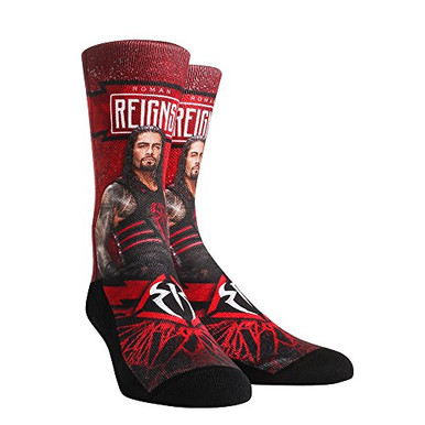 Rock 'Em WWE Walkout Socks -S/M, Roman Reigns- - Warehousesoverstock