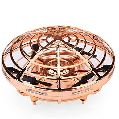 Joysticks/Wheels UFO Drone Mini RC Helicopter for Kids Hand Operated ...