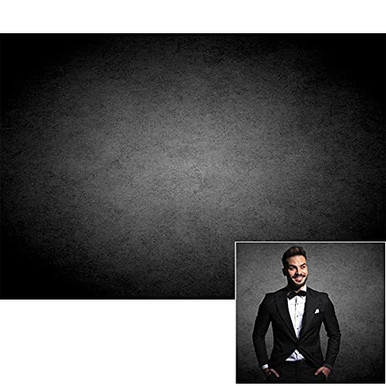 Basifoto Dark Black Texture Photography Backdrop , Headshot Protrait ...