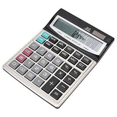 Simlug Calculator,Large Calculator 16-Bit Display CalculatorLarge ...