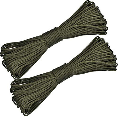 SAMCAMEL Mil-Spec 550lb Paracord 9 Strand Parachute Cord Multiple ...