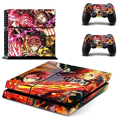 Demon Slayer Anime PS4 Whole Body Vinyl Skin Sticker Decal Cover for ...