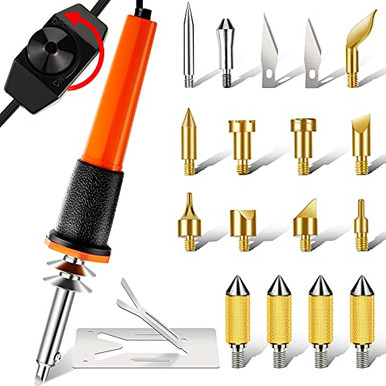 27 Pieces Variable Temperature Control for Wood Burning Hot Knife ...