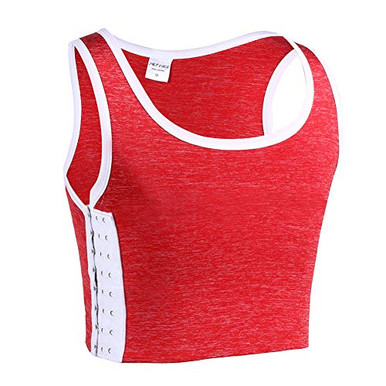 JARAZIN Women Tomboy Elastic Band Colors Chest Binder Tank Top -6XL ...