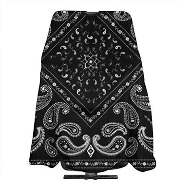 Barber Cape for Men Women Professional Haircut Salon Capes, Black ...