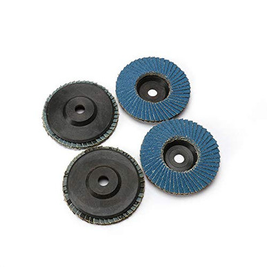 3 Inch 80 Grit Flap Sanding Disc Polishing Wheels for Angle Grinder ...