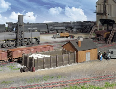 Walthers Cornerstone Series Kit HO Scale Sand House & Towers ...