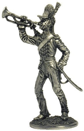 Trumpeter of The carabinier Regiment -Russia- Tin Soldiers Metal ...