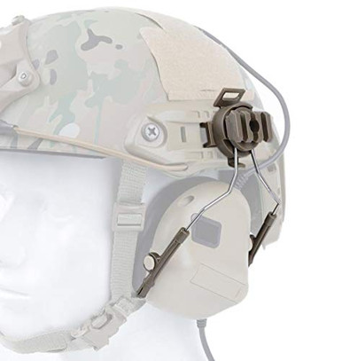 Jadedragon Tactical Helmet Headset Adapter ARC Rail Adaptor Suspension ...