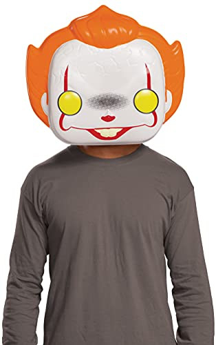 Pennywise Pop Mask, Funko Pennywise Mask Costume Accessory, IT Inspired ...