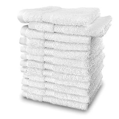 Villa Celestia Wash Clothes for Body and Face- 100 percent Cotton Soft ...