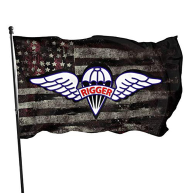 Merry Christmas Flag US Army Parachute Rigger Wing Badge Cloth 3x5 Foot ...