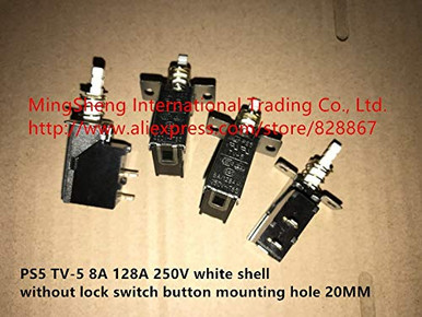 Original new 100 percent PS5 TV-5 8A 128A 250V white shell without lock ...
