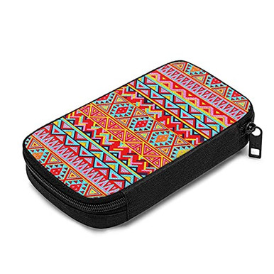 Auralto Pencil Case Yellow Black Stripe Design Big Capacity Pen Case ...