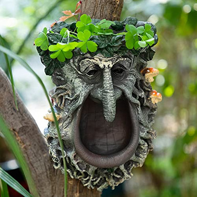 Hollypet Pet House Birdhouses Flower Planter Tree Hugger Statues Garden ...
