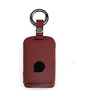 Genuine Leather Car Remote Fob Key Cover Case For Volvo 2018 XC60 S90 ...