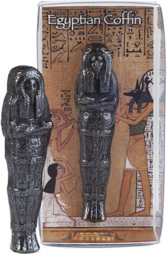 1000 Flags Egyptian Coffin Figure - Bronze Plated Miniature ...