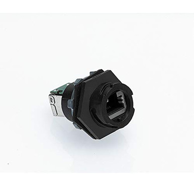 Brad 84700-0001 Industrial Ethernet Receptacle - Inline, RJ-45 Bulkhead ...