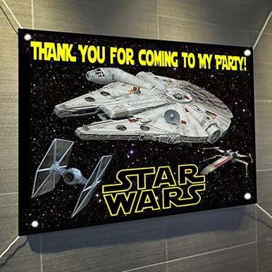 Star Wars Banner Spaceships Space Ships Large Vinyl Indoor or Outdoor ...