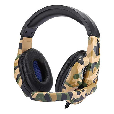 V BESTLIFE Wired USB Head-Mounted Computer Gaming Headset with Micphone ...