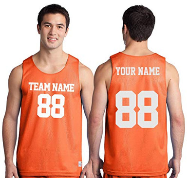 Custom Basketball Tank Tops for Adult - Make Your OWN 2 Sided Jersey ...