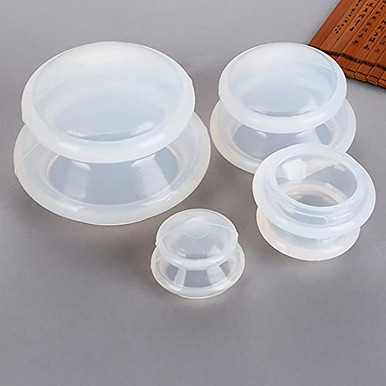 Cupping Vacuum Suction 4 Cups Sets for Cupping Massage Back Pain Relief ...