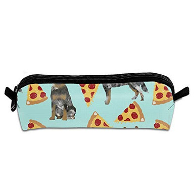 NiYoung Australian Cattle Dog Pizzas Mint Green Pen Case Pencil Pouch ...