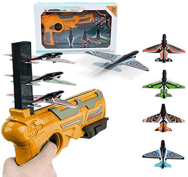Paper Plane Launcher,Bubble Catapult Plane Fun Outdoor Toy for Kids ...