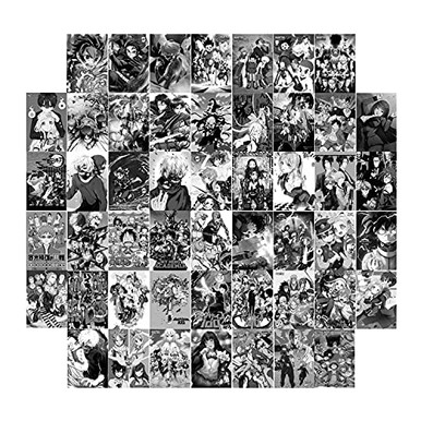 50pcs Anime Posters Aesthetic Pictures Wall Collage Kit Manga Small ...
