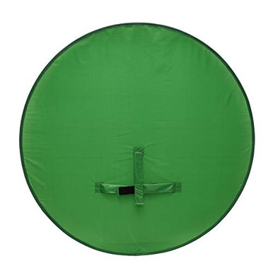 LUYANhapy9 Green Chroma Key Background Screen Chromakey Cloth Round ...