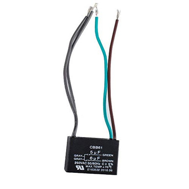 Ceiling Fan Capacitor 4 Wire for New Tech CBB61, 5uf 6uf 250VAC ...