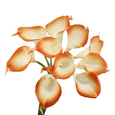 Angel Isabella 20pc Set of Keepsake Artificial Real Touch Calla Lily ...
