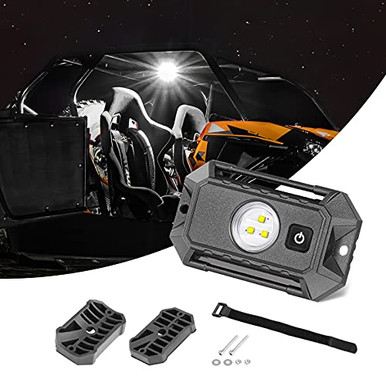 LED Dome Light, AKD Part Car Interior Light Universal Roll Bar Mount ...