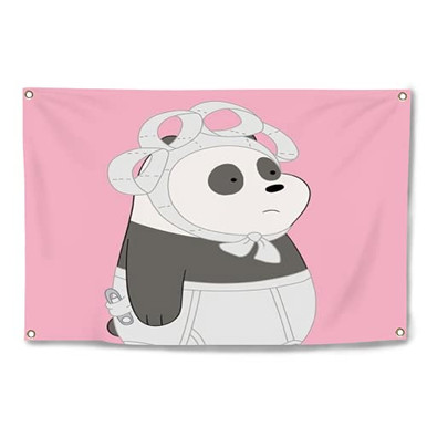 Love fled We bare bears Banner decoration poster is fade resistant and ...